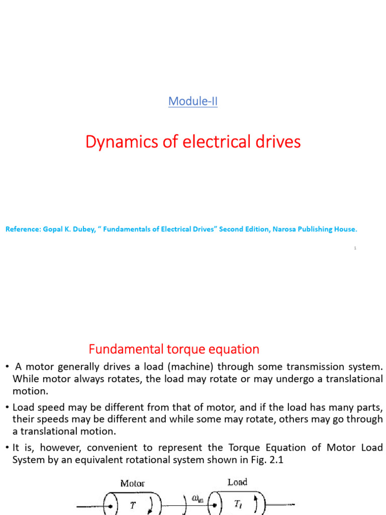 EPD Module II | Download Free PDF | Electric Motor | Torque