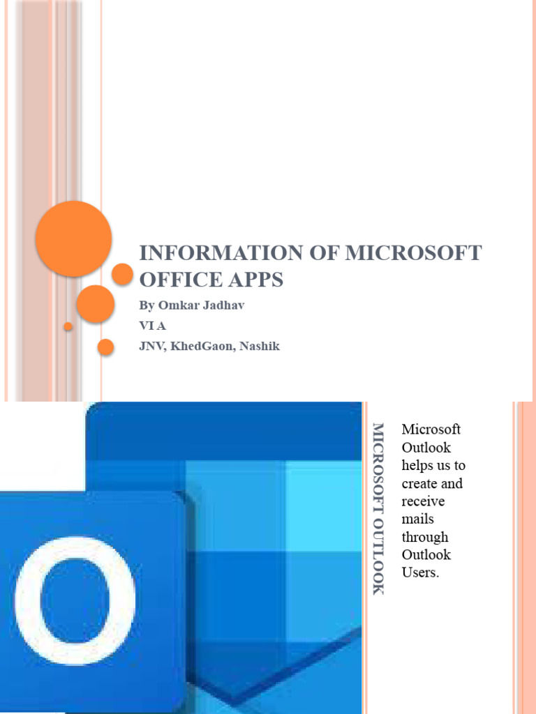 Information of Microsoft Office Apps | PDF | Microsoft Office | Application Software