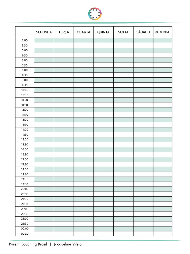 Tabela de Horas | PDF
