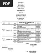 Accomplishment Report of Indigenous Peoples Education (Iped) | PDF