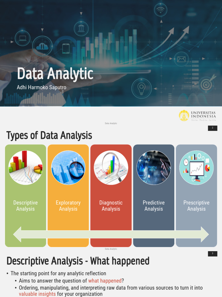 DataAnalytic-02 - Types of Data Analysis | PDF