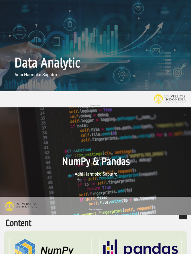 Dataanalytic 04 Numpy And Pandas Pdf Integer Computer Science Boolean Data Type 5834