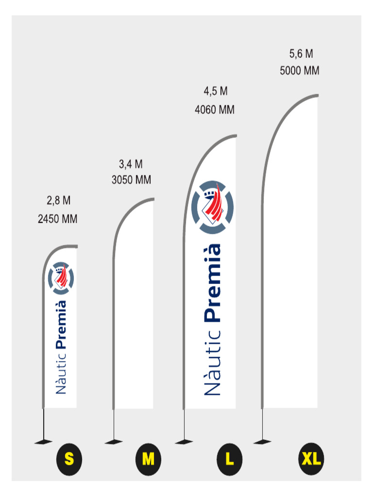 Flag Banners Modelos y Tamaños Cdr15 | PDF