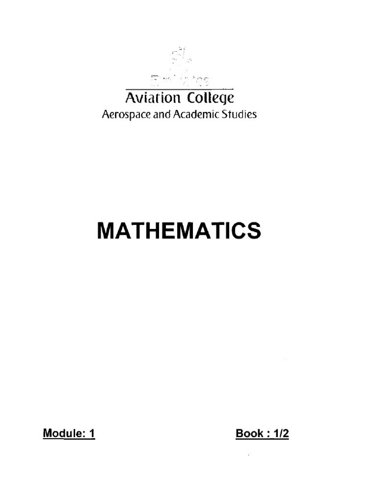 Mod 1 Book 1 Mathematics | PDF | Angle | Weight