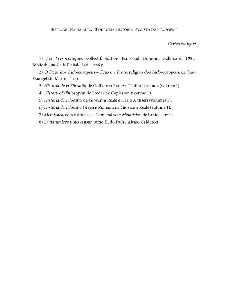 Bibliografia Da Aula 13 de UHTF | PDF