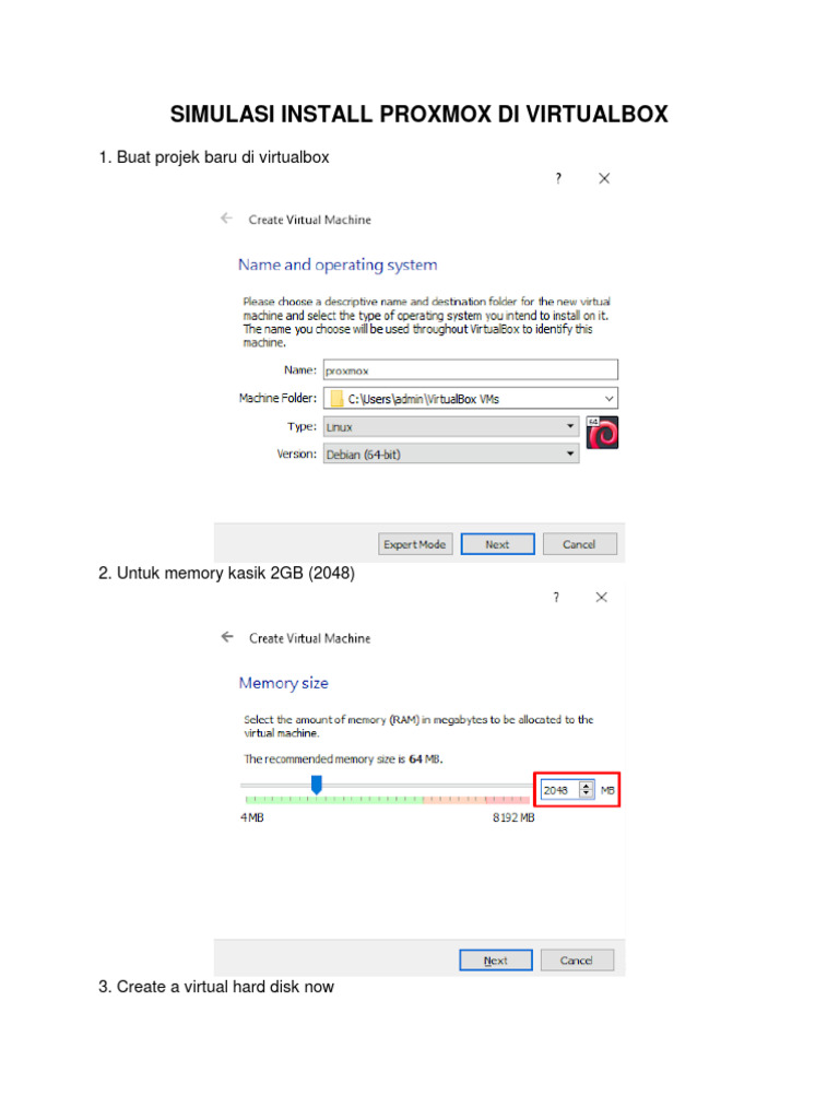 Tutorial Install Proxmox | PDF