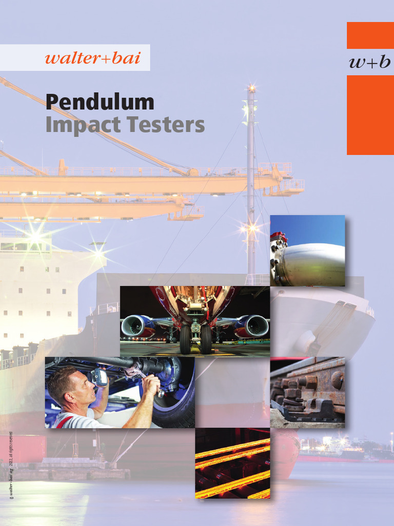 Pendulum Impact Testers Overview | PDF | Fracture | Data Acquisition