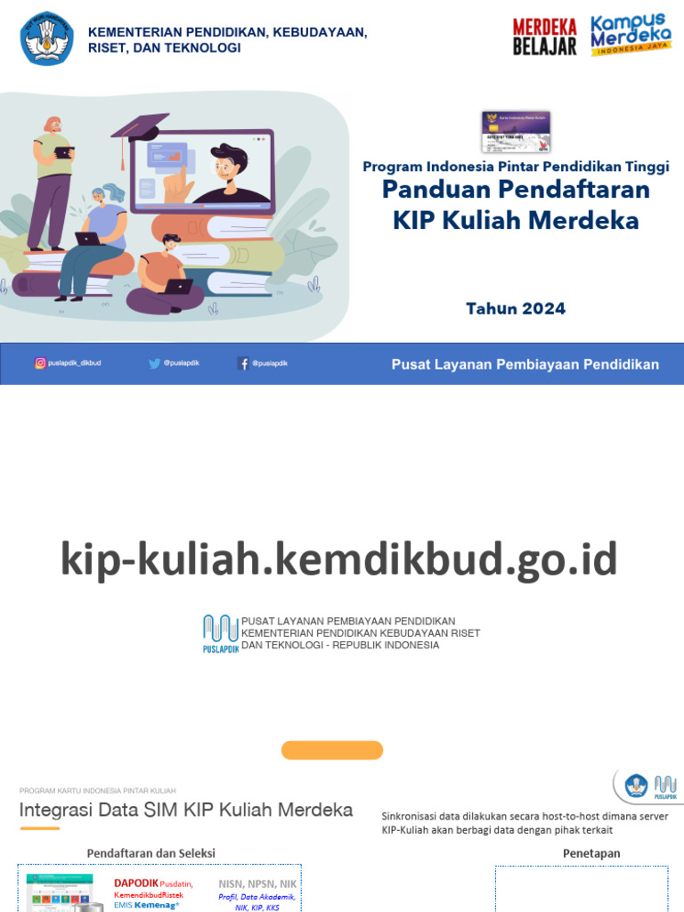 Sosialisasi Pendaftaran KIP Kuliah - Compressed | PDF