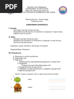 MATATAG-Daily Lesson Log-Template (Filipino Version) | PDF