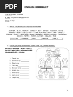 A1 Movers Booklet - 2024-1 | PDF