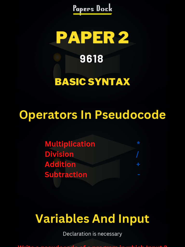 P2 Pseudocode | PDF | Software Engineering | Computer Programming