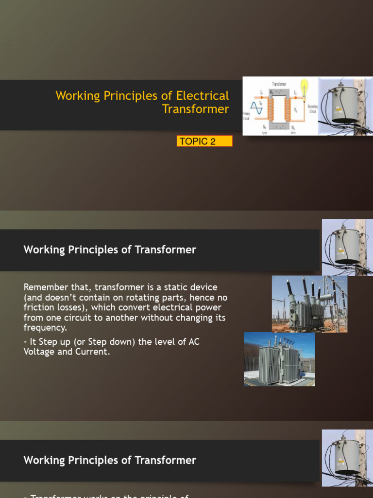 Electrical Transformer Basics | PDF | Transformer | Electromagnetic Induction