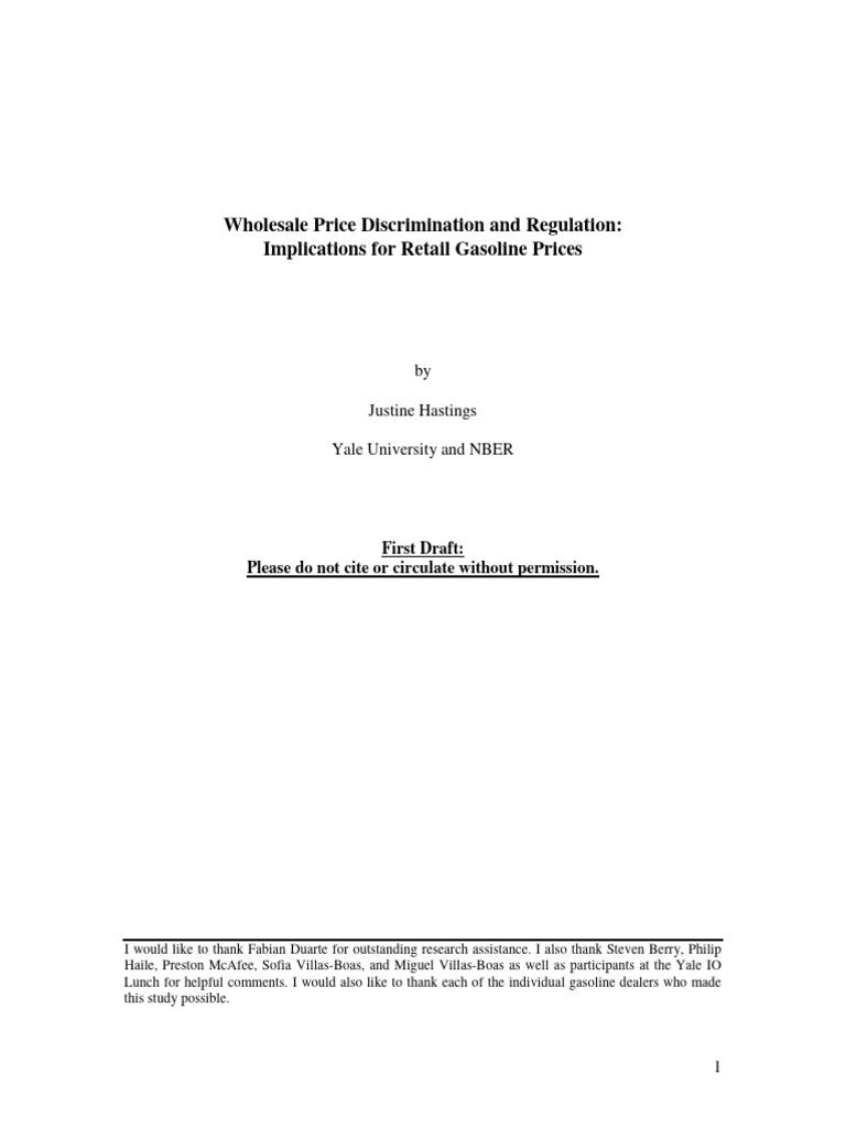 Hastings WPD Draft200910 | PDF | Demand | Prices