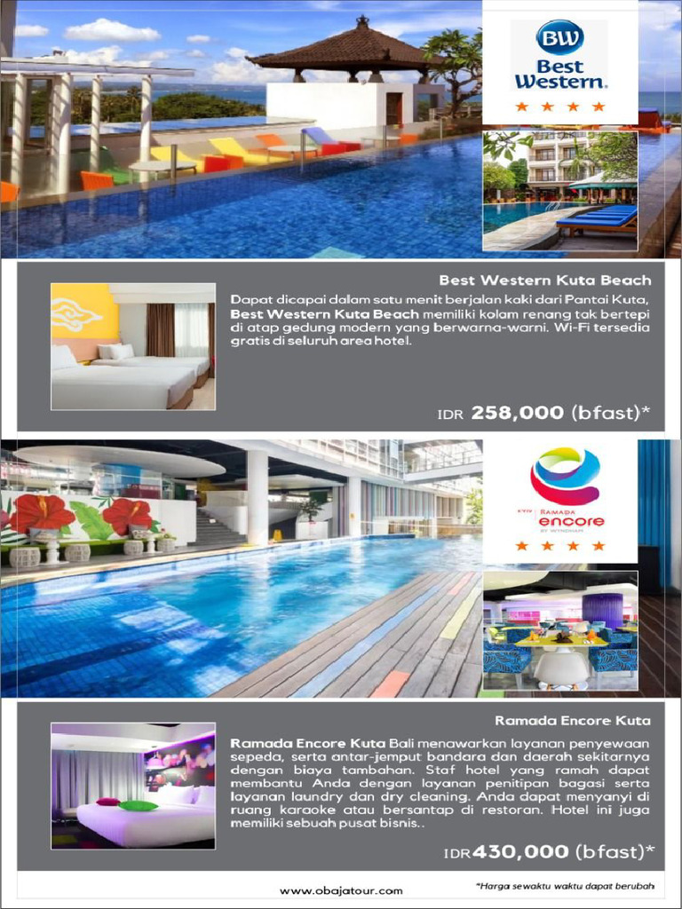 Katalog Hotel by Obaja Tour | PDF