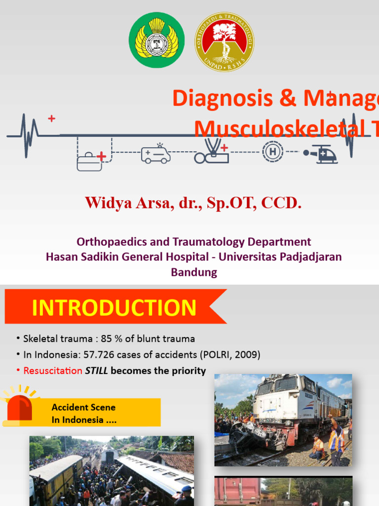 Diagnosis Management Musculoskeletal Trauma Pdf