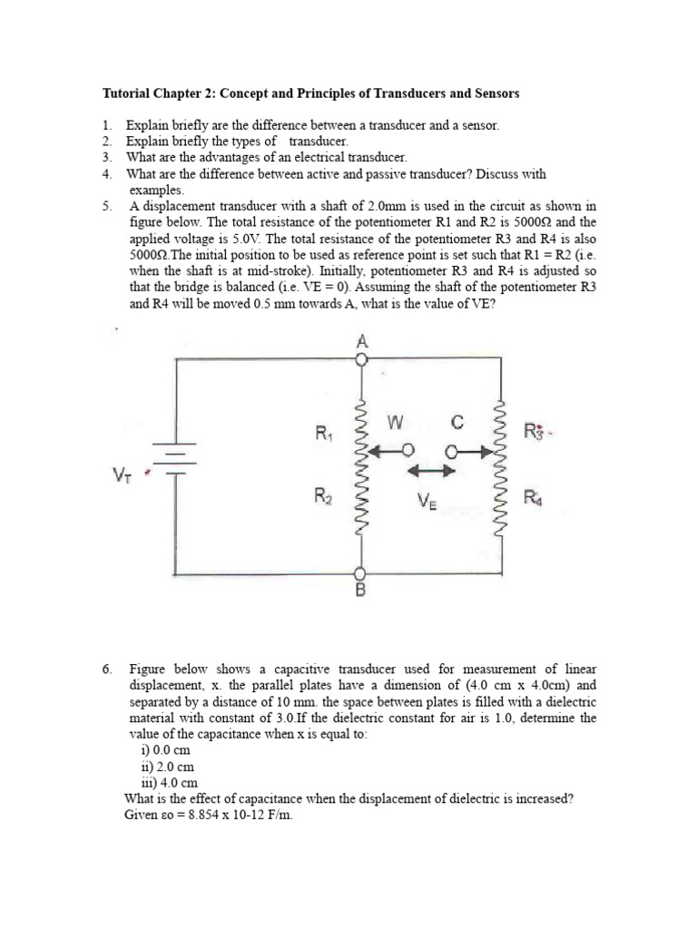 Tutorial Transducer And Sensor Pdf