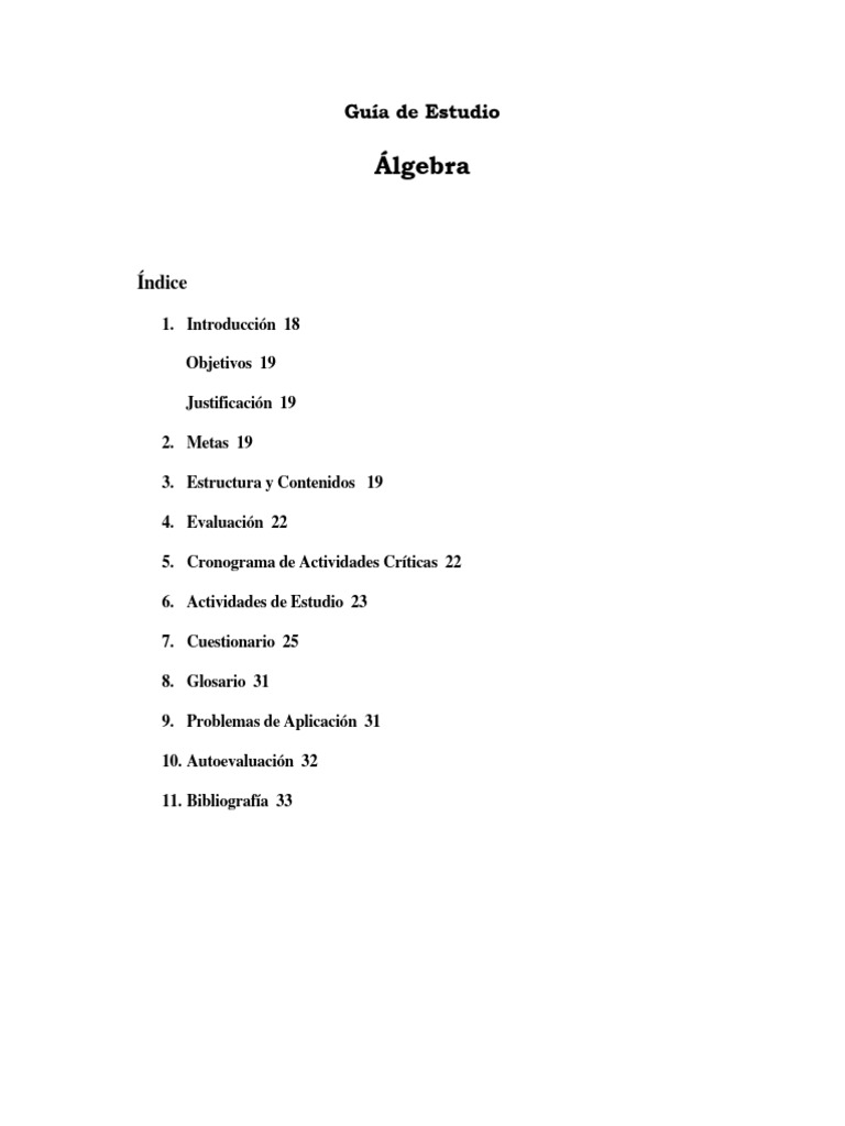 1 Algebra | PDF | Factorización | Ecuaciones