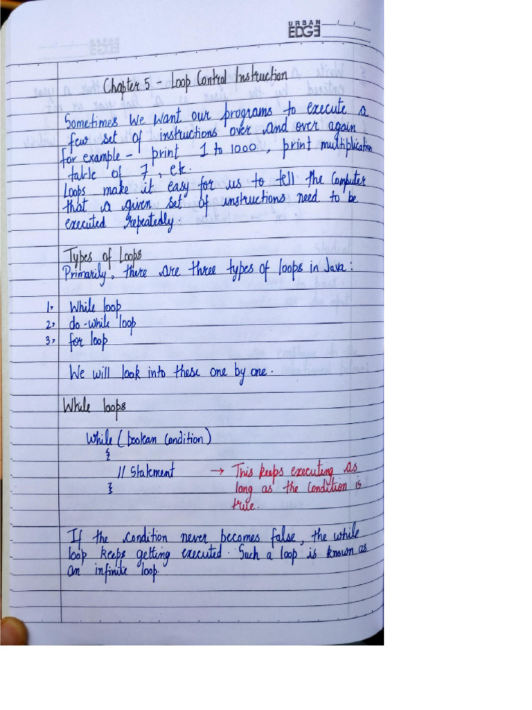 Loops Statements | PDF