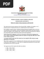 Food and Nutrition SBA Time Plan Sheet | PDF