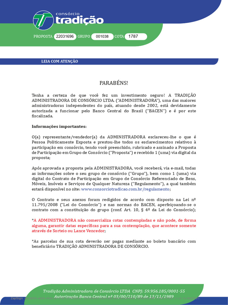 22031696-Maycon Santos de Jesus | PDF | Consórcio | Economia de negócios