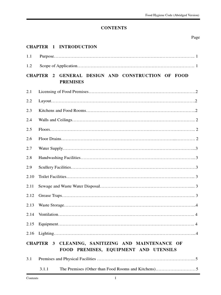 Code Summary | PDF | Hand Washing | Sanitation