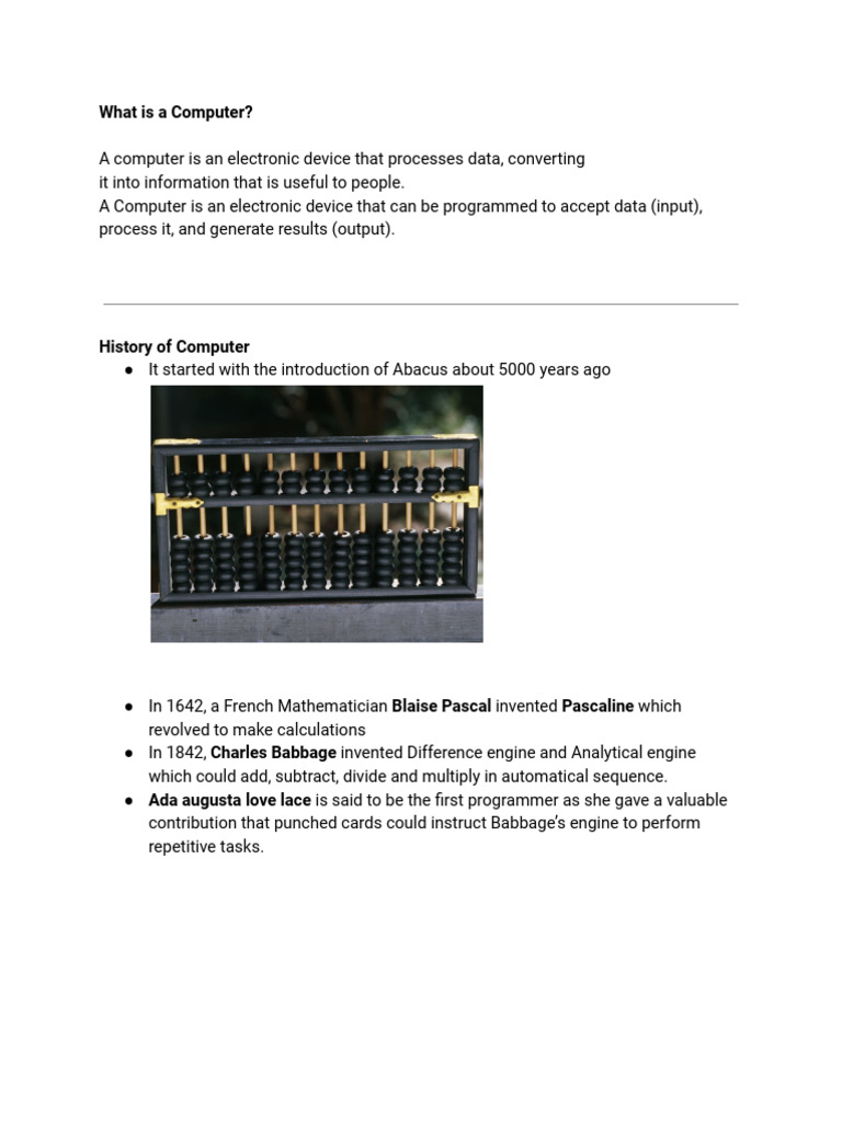LEC 1 CSE 1101 Introduction To Computers | PDF | Computer Data Storage ... LEC 1 CSE 1101 Introduction To Computers | PDF | Computer Data Storage ...