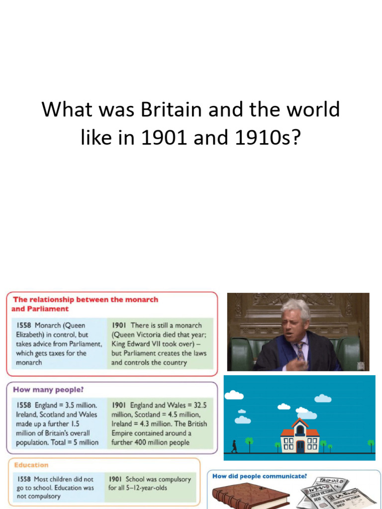 Britain and the World in 1901-1910s | PDF