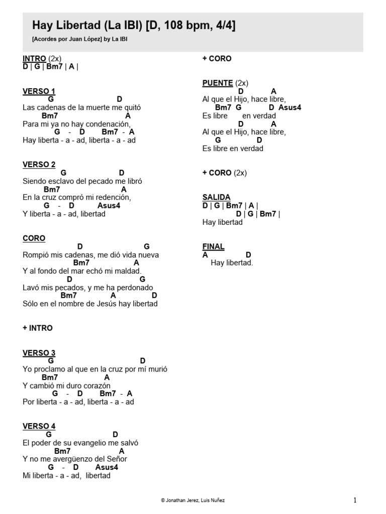 Hay Libertad (La Ibi) - D.PDF ORIGINAL | PDF