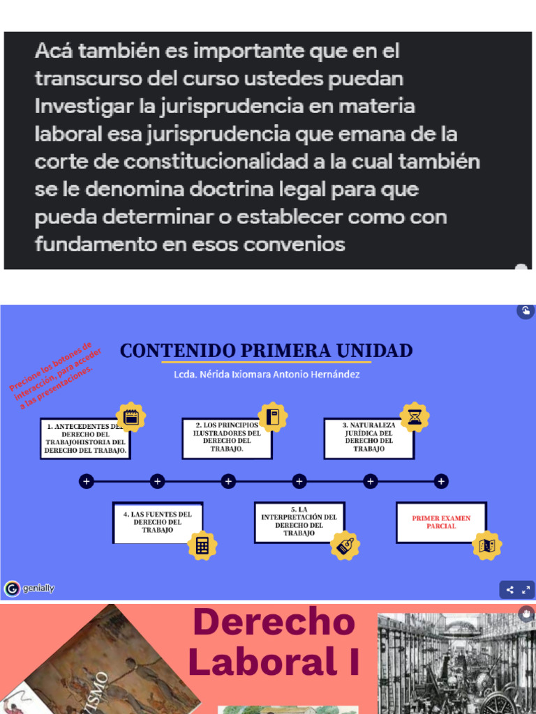 Diapositivas de Derecho Laboral L | PDF
