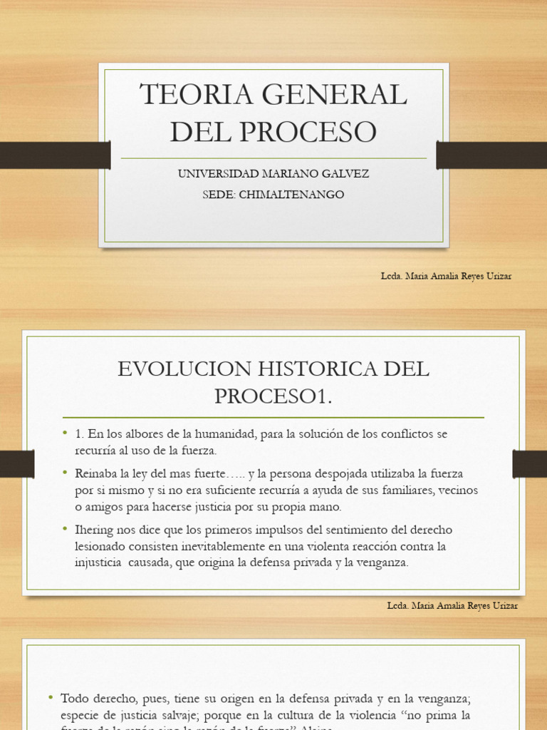 Teoria General Del Proceso | PDF | Ley romana | Principios éticos