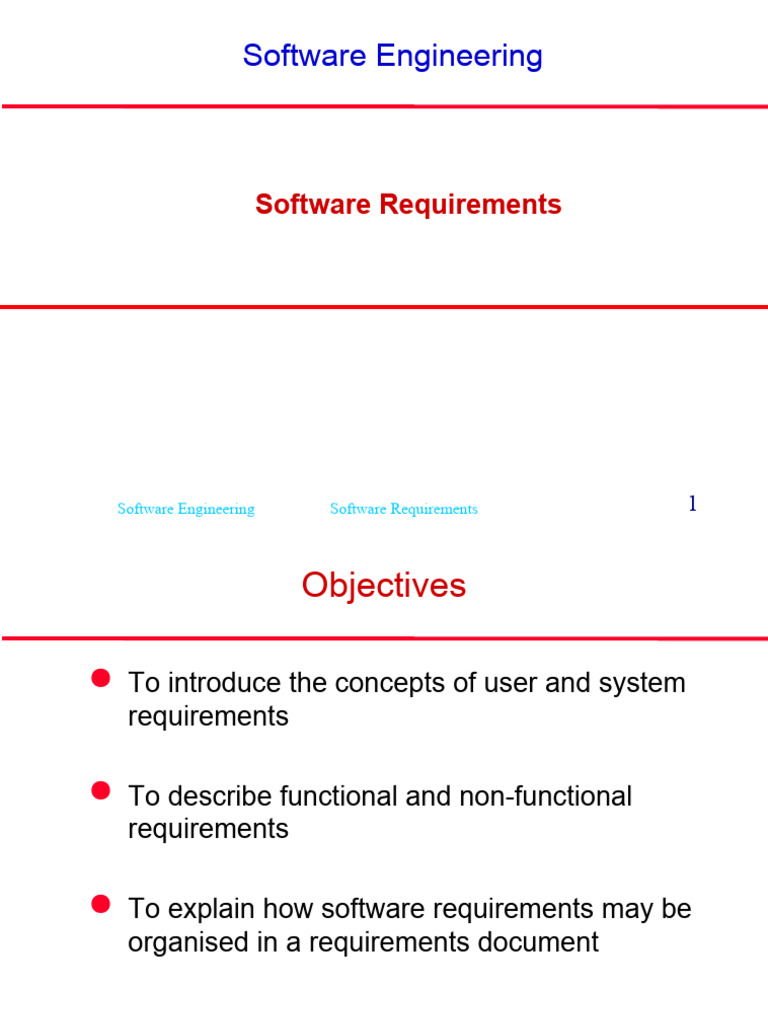 Requirements Specification 1 | PDF | Specification (Technical Standard) | Software