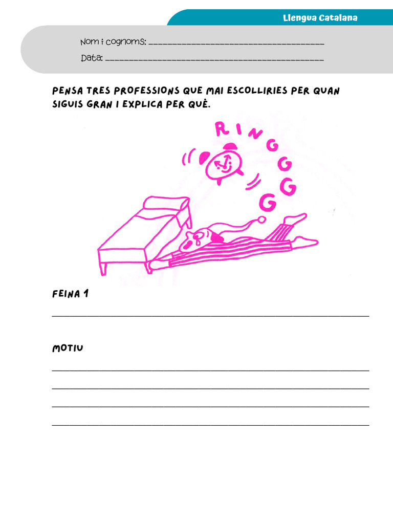 Expressió Escrita Divertida | PDF