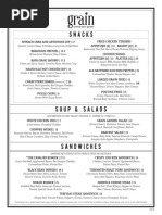 BQT Menu | PDF | Lunch | Curry