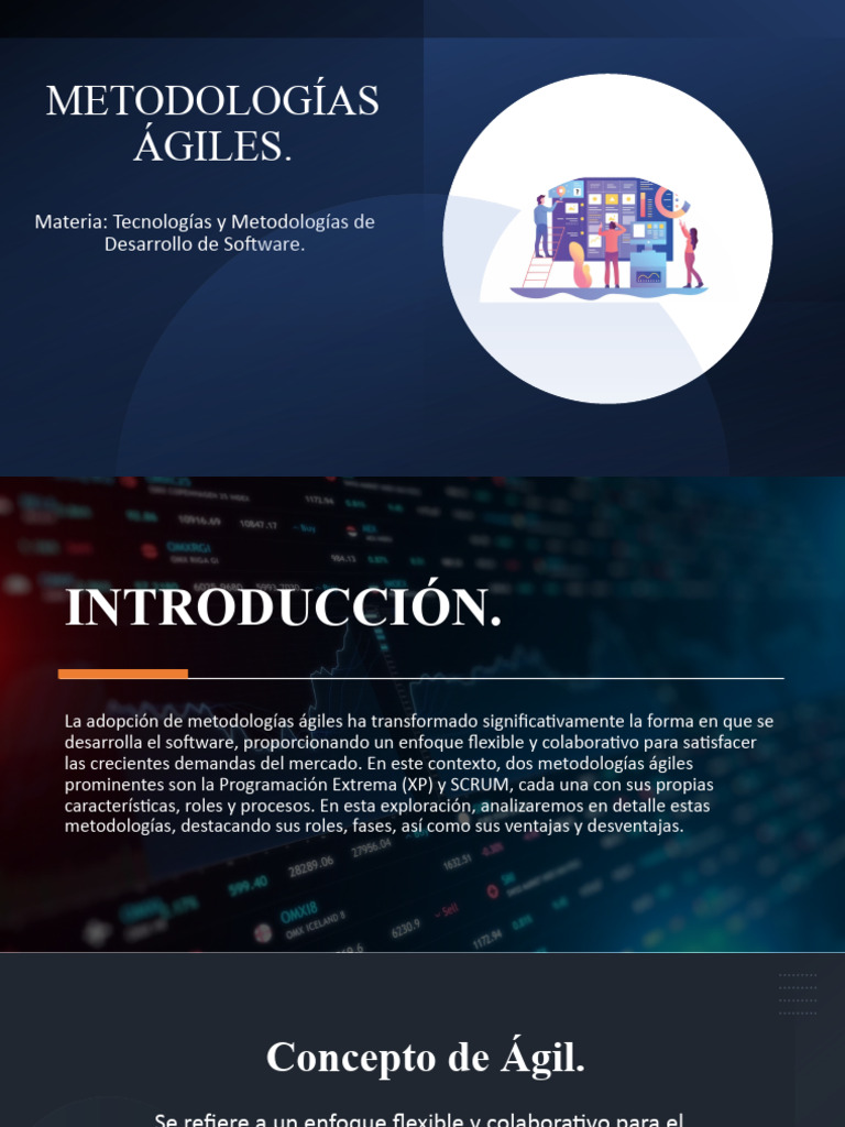 Metodologías Ágiles | PDF | Scrum (desarrollo de software) | Desarrollo Ágil de Software