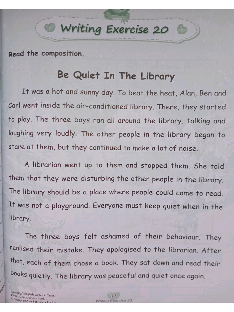 Guangming - Be Quiet in The Library | PDF