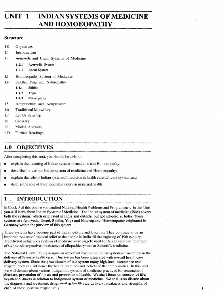 Unit-1 Edit | PDF | Ayurveda | Naturopathy