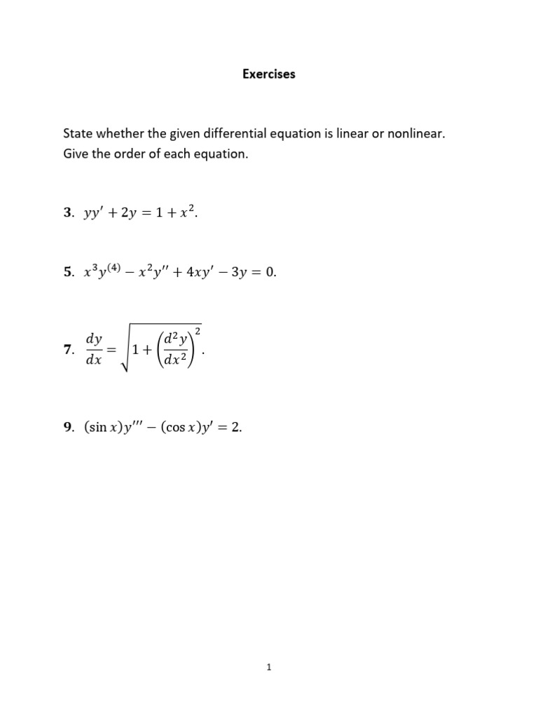 L 2 | PDF | Differential Equations | Function (Mathematics)