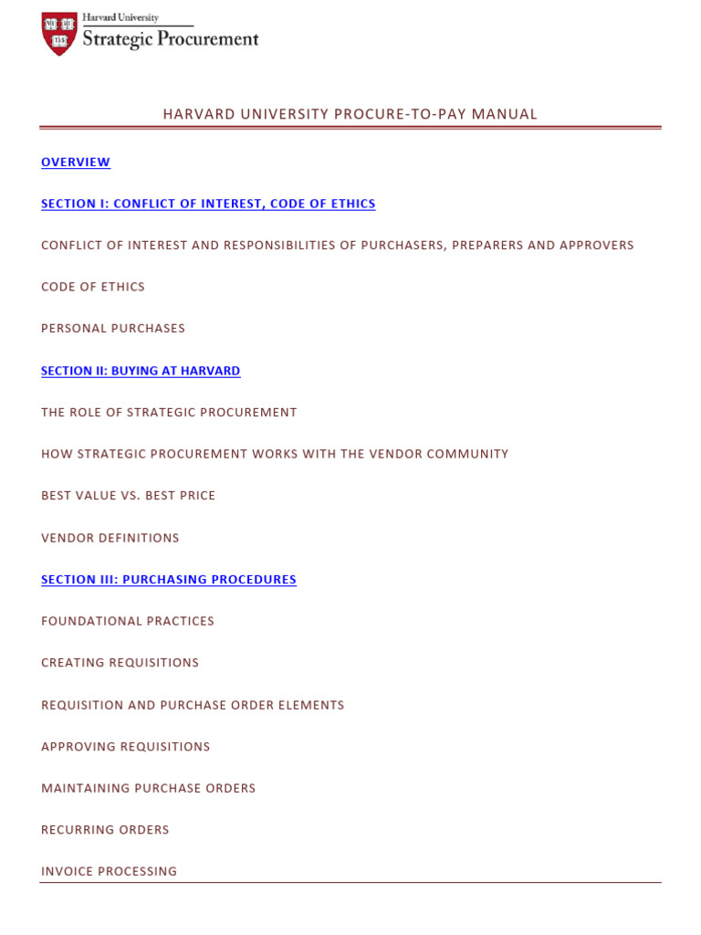 Procurement Manual | PDF | Accounts Payable | Procurement