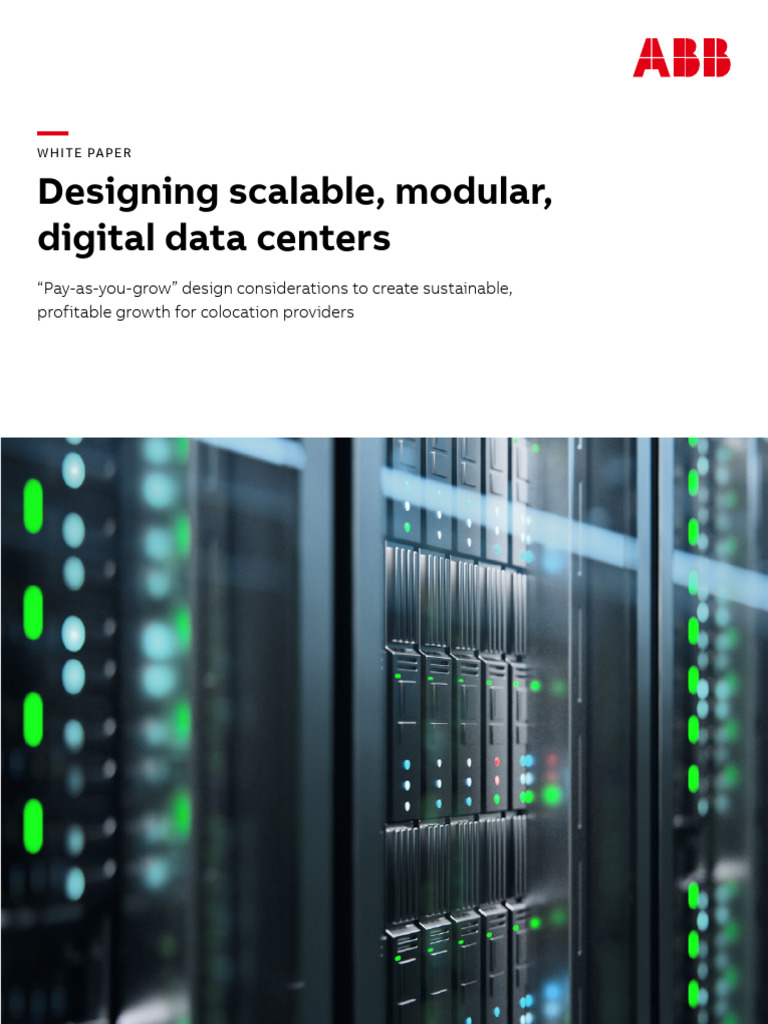 Designing_scalable_modular_digital_data_centers_FinalRev2 | PDF | Data ...