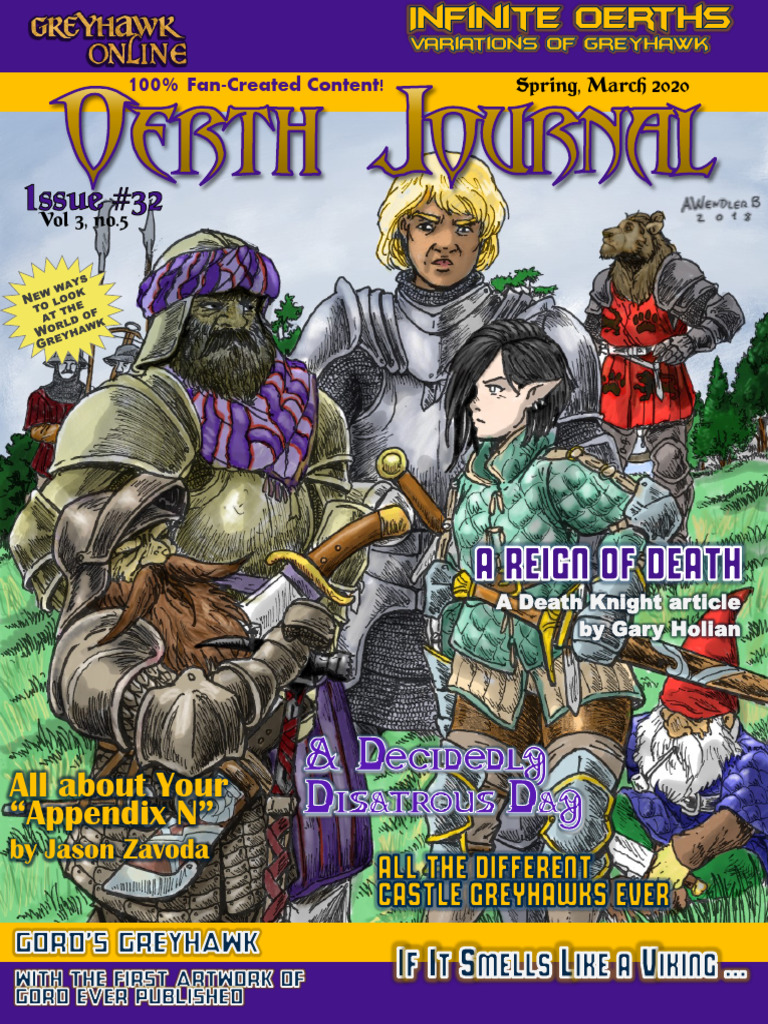 All About Your "Appendix N": by Jason Zavoda | PDF | D20 System ...