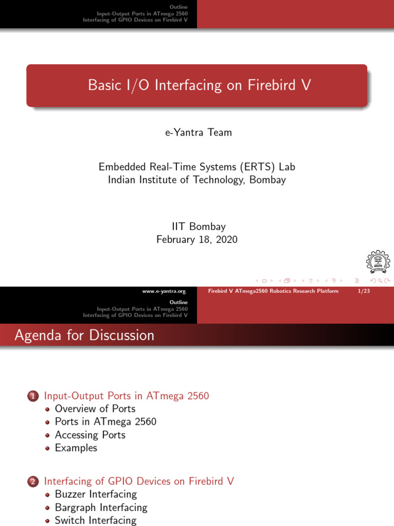 2.GPIO Interfacing | PDF | Input/Output | Microcontroller