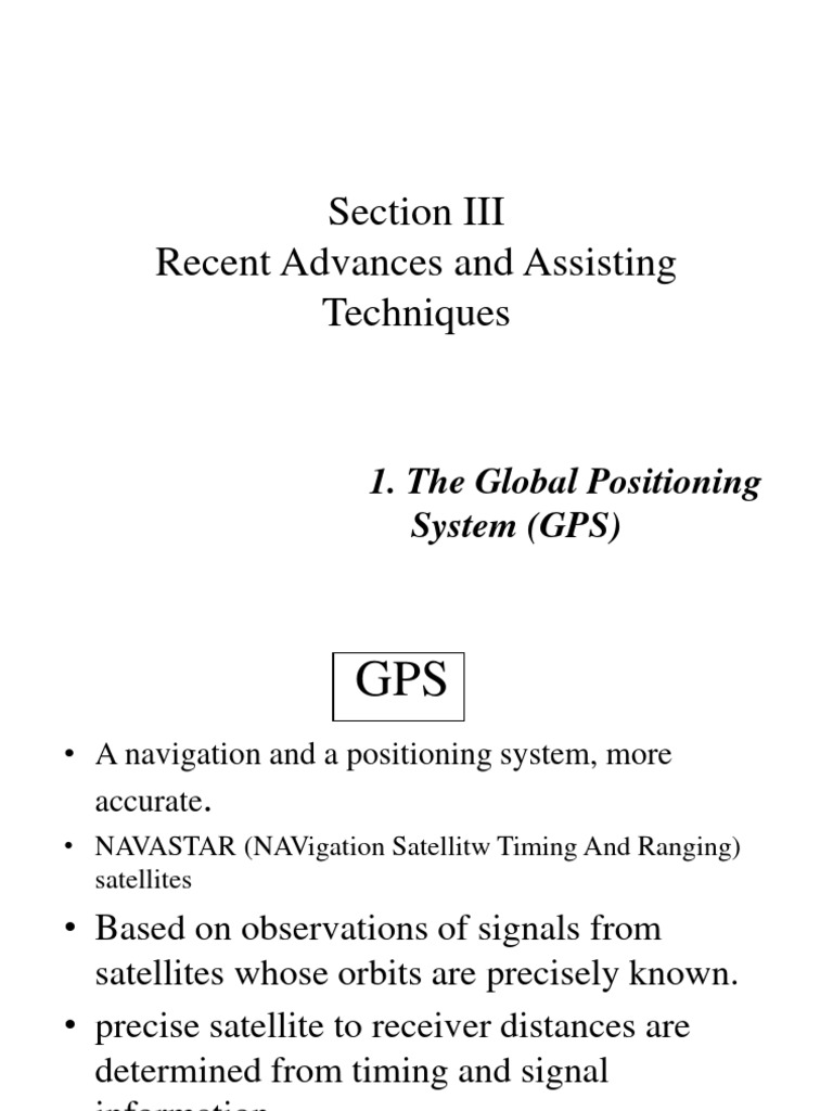 10 - Gps | Download Free PDF | Global Positioning System | Navigation