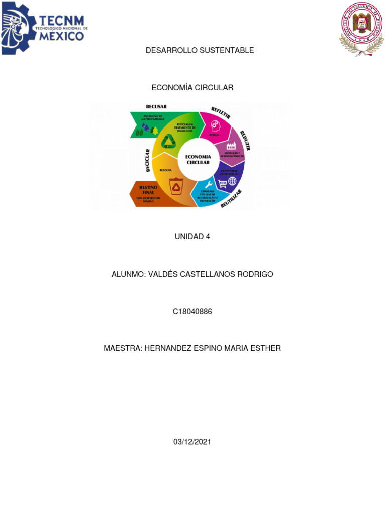 Economía Circular | PDF | Residuos | Reciclaje