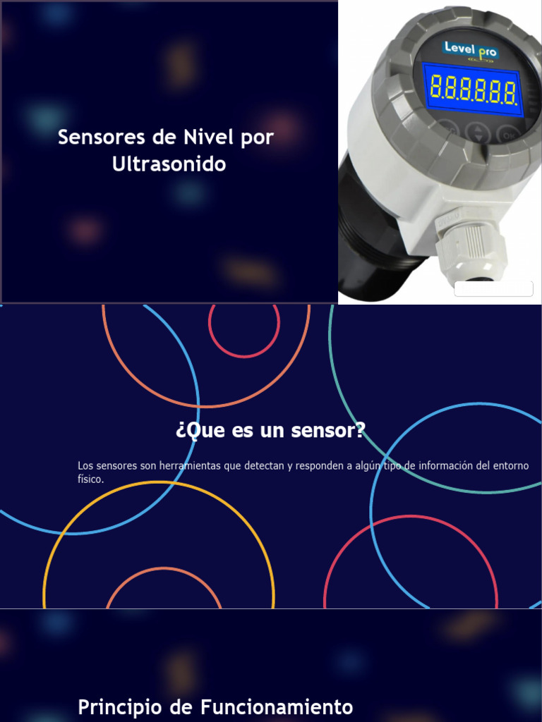 Sensores de Nivel Por Ultrasonido | PDF | Ultrasonido | Sensor