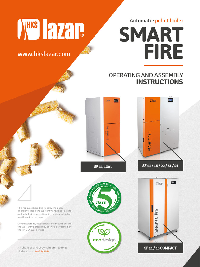 HKS Lazar SmartFire Manual | PDF | Boiler | Valve