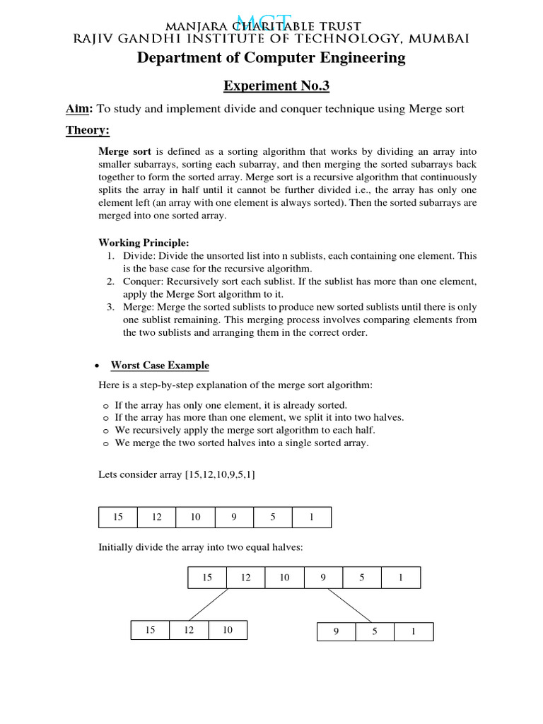 Exp 3-2 | PDF | Time Complexity | Computing