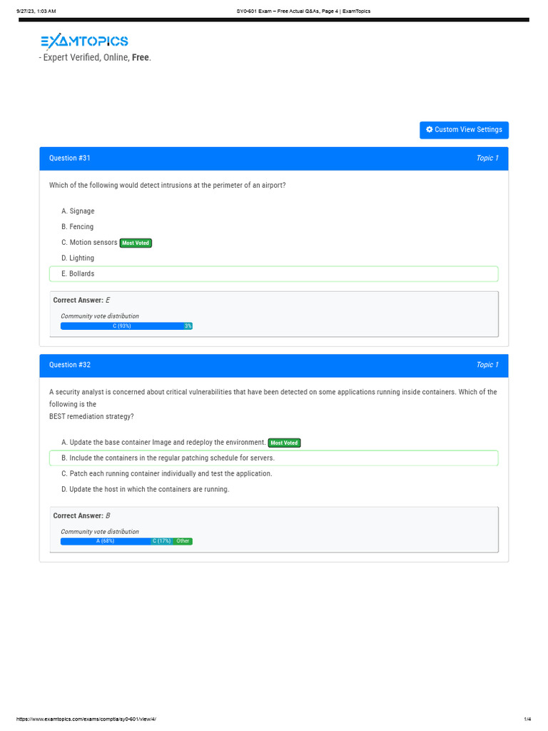 Expert Veri Ed, Online, Free.: Custom View Settings | PDF | Information ...