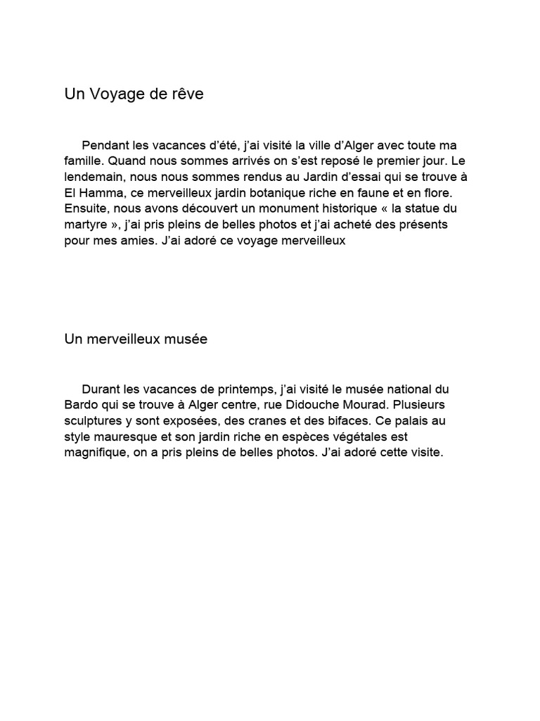 Visite au Musée National du Bardo 5AP | PDF