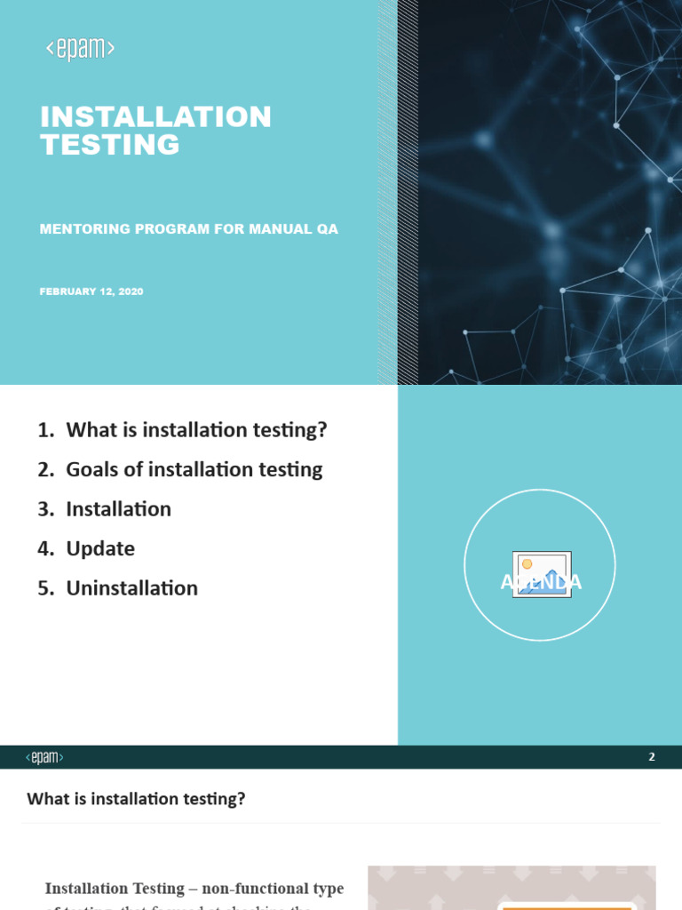 M20 Installation Testing | PDF | Installation (Computer Programs ...