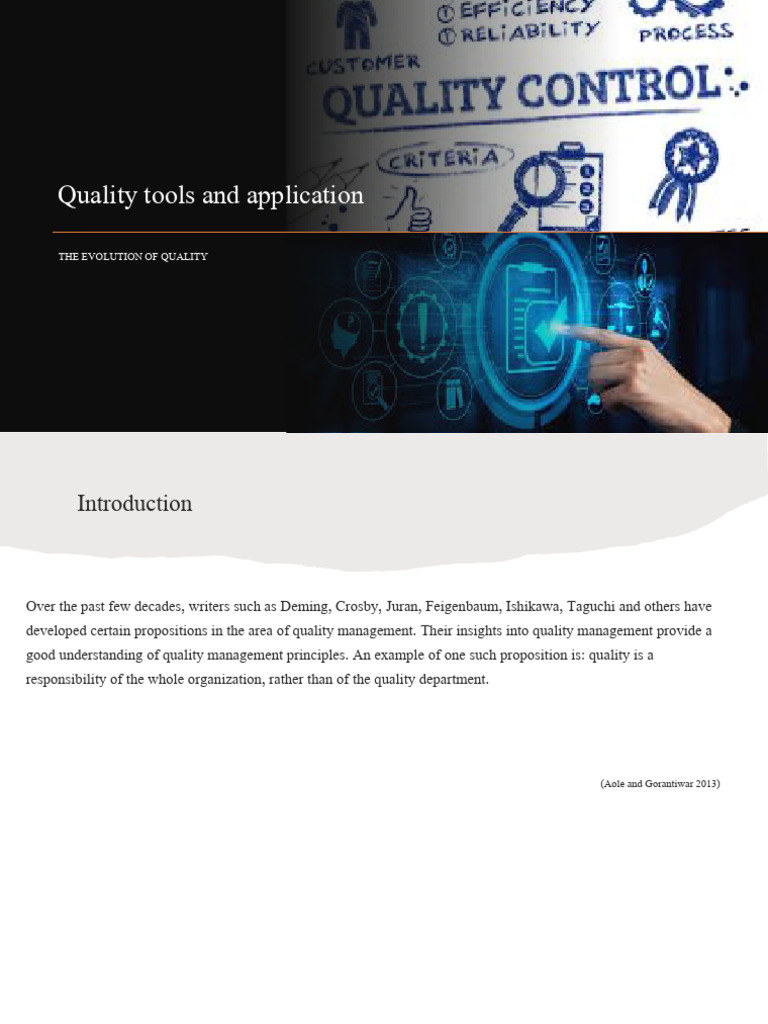 The Evolution of Quality Unit 2 PDF | PDF | Quality Management | Business